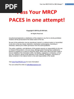 Common PACES Cases Overview 2020 | PDF | Respiratory Diseases | Medical ...