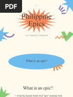 10 Examples of Philippine Epic Stories | PDF