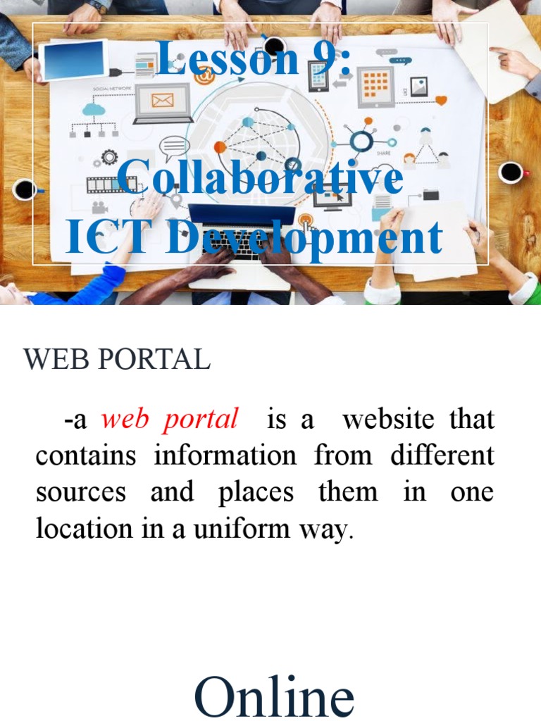 Collaborative ICT Development (Autosaved) | PDF | World Wide Web | Internet & Web