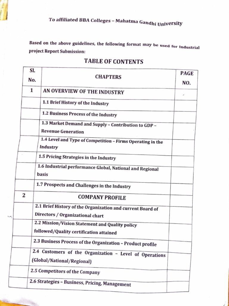 Minor Project Guidelines s3 BBA | PDF | Marketing | Swot Analysis
