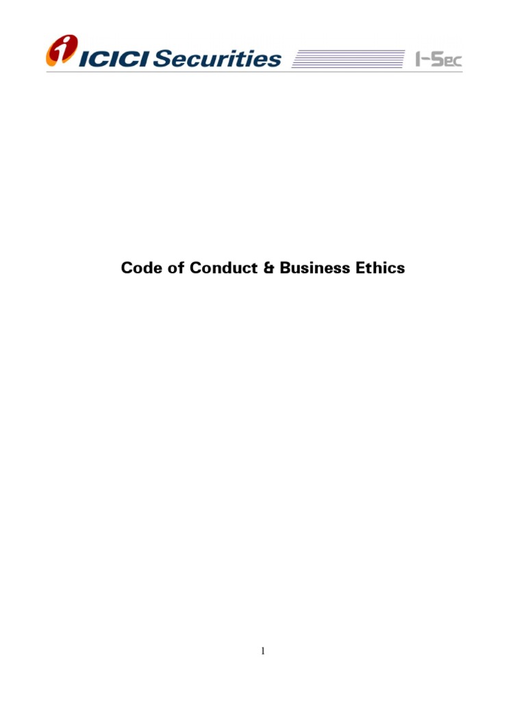 Code of Conduct & Business Ethics | PDF | Money Laundering | Bribery