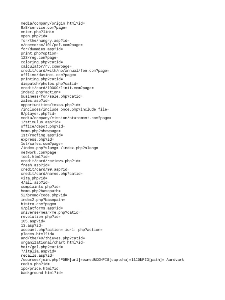 Test Dork | PDF | Hypertext | World Wide Web
