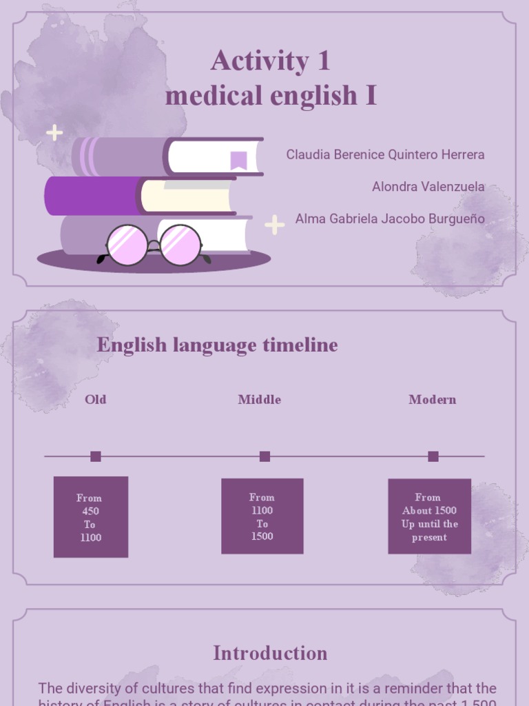 Activity English Language Timeline | PDF | Celts | English Language