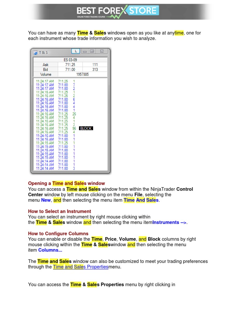 Opening A Time and Sales Window | Download Free PDF | Menu | Button ...