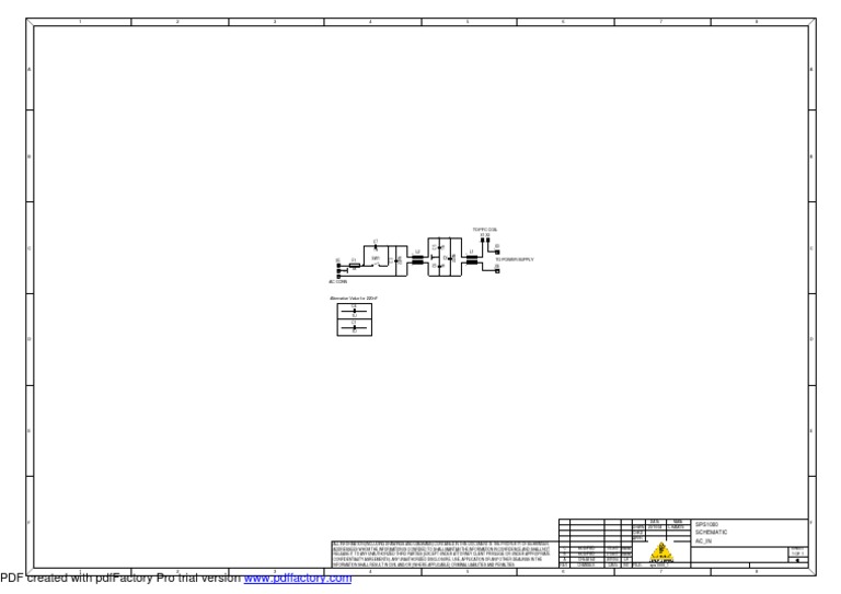 PDF Created With Pdffactory Pro Trial Version: Sps1000 Schematic Ac ...