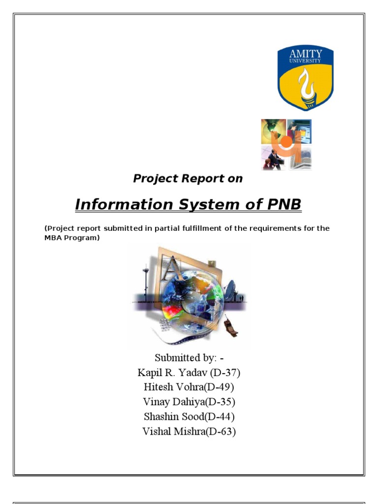 Mis PNB Projct | PDF | Automated Teller Machine | Banks