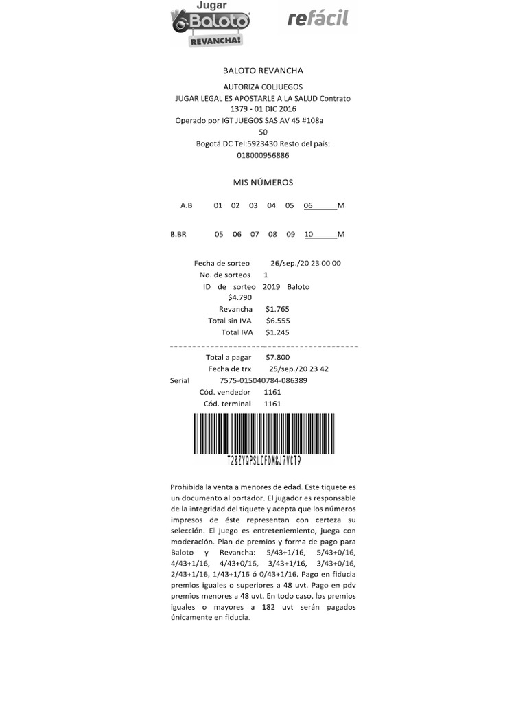 Baloto | PDF