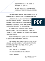 Programa Despedida de 5to A 6to | PDF