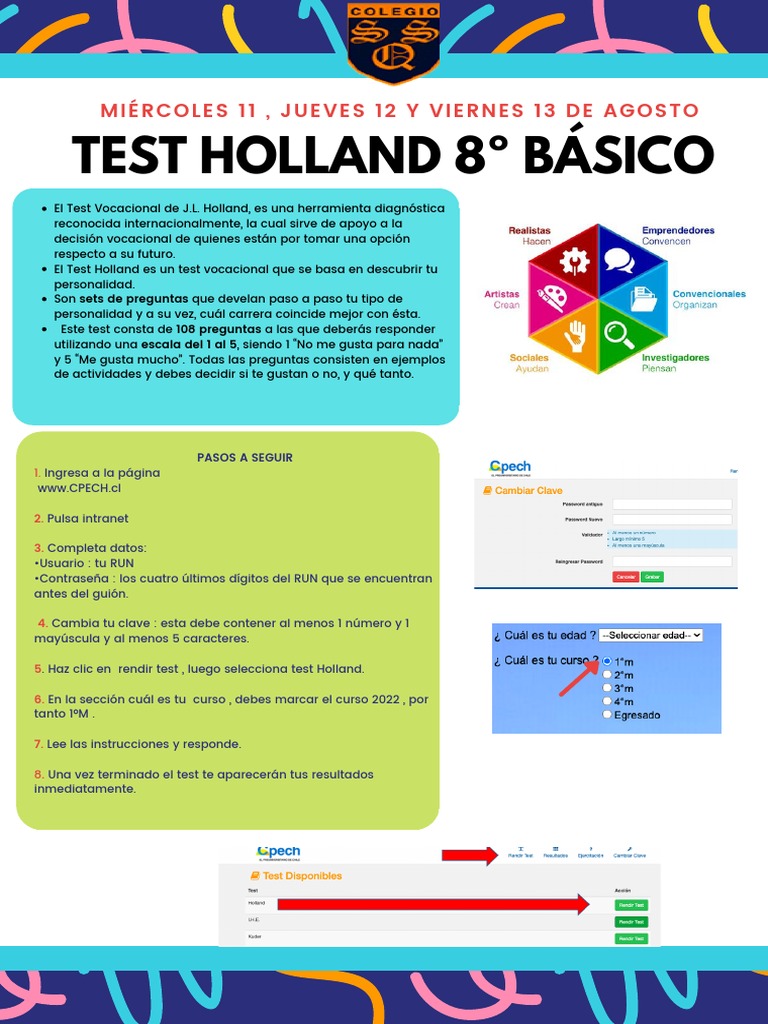 Test Holland Paso A Paso | PDF