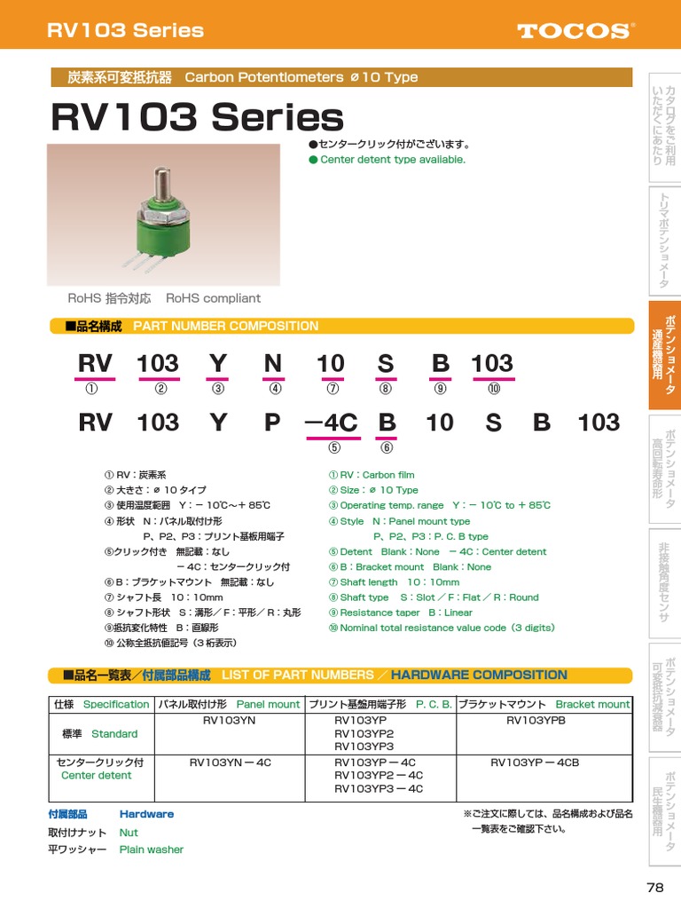 RV103 Series | PDF