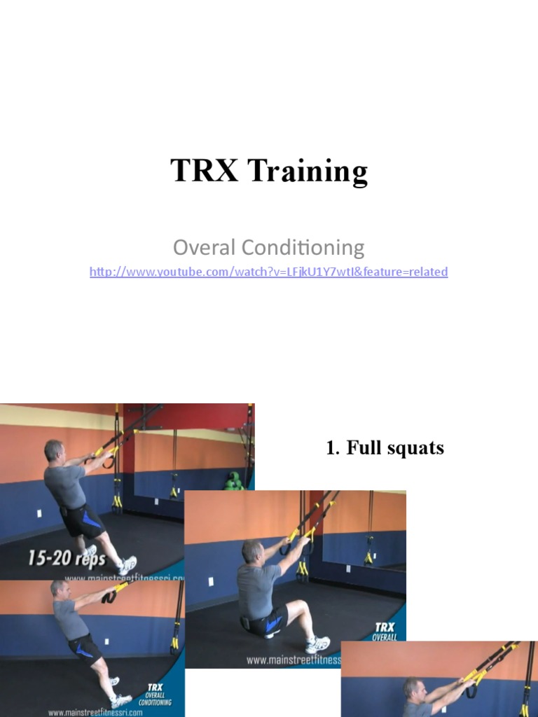 TRX Training: Overal Conditioning | PDF | Foot | Human Anatomy