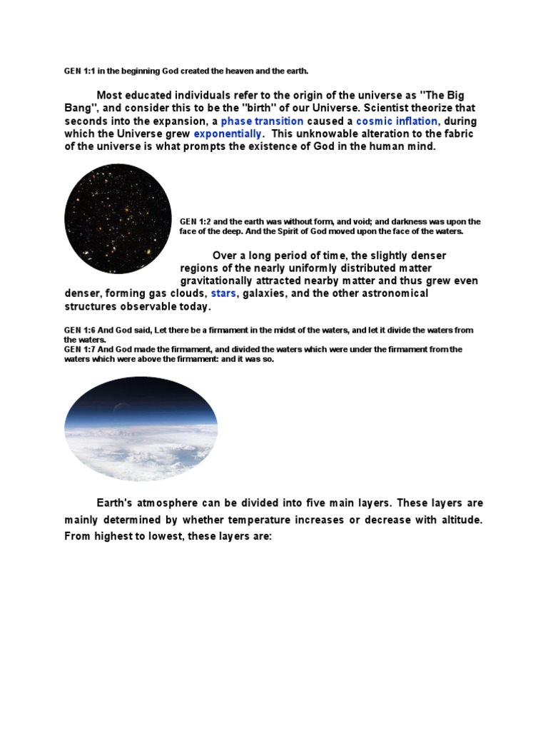 Genesis To Genetics | PDF | Troposphere | Cain And Abel