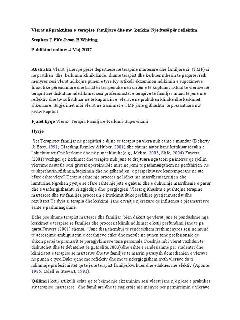 Punimi Shkencor | PDF