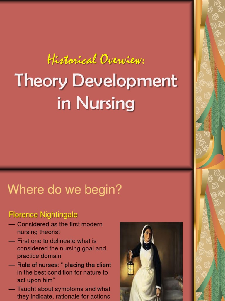A Historical Overview of the Development of Nursing Theory: From ...