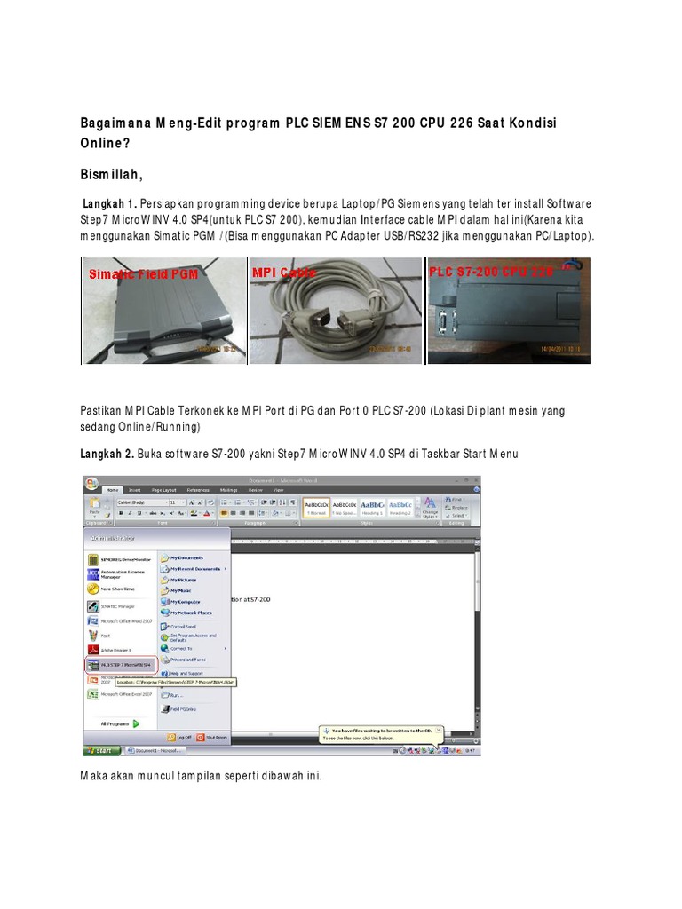 Edit Online PLC Siemens S7-200 | PDF