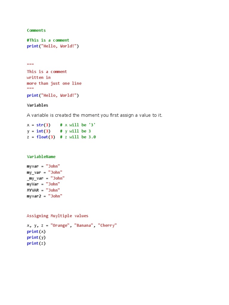 Print: "Hello, World!" | Download Free PDF | Integer (Computer Science ...