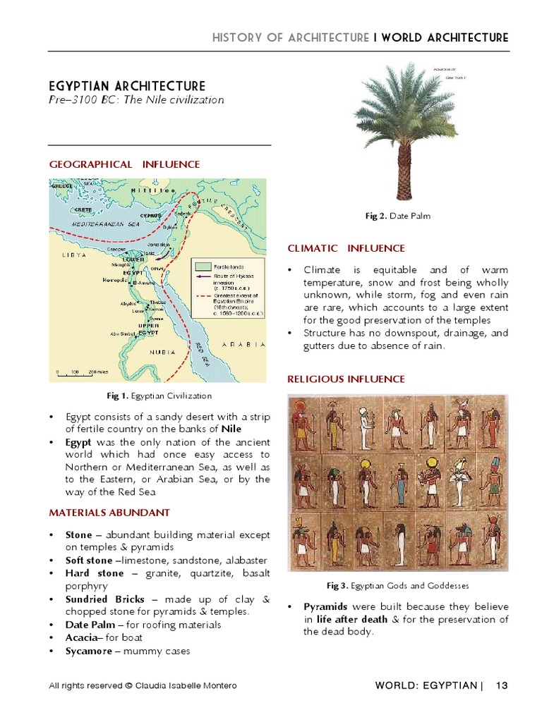 Egyptian Architecture: Pre-3100 BC: The Nile Civilization | Download ...