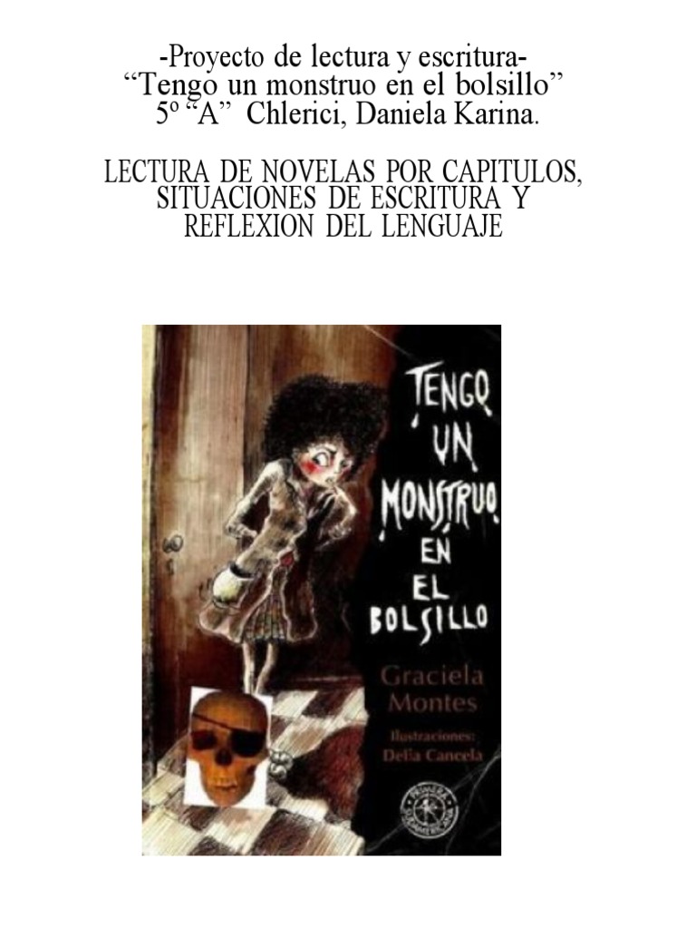 Proyecto Tengo Un Monstruo en El Bolsillo | PDF | Coma | Palabra