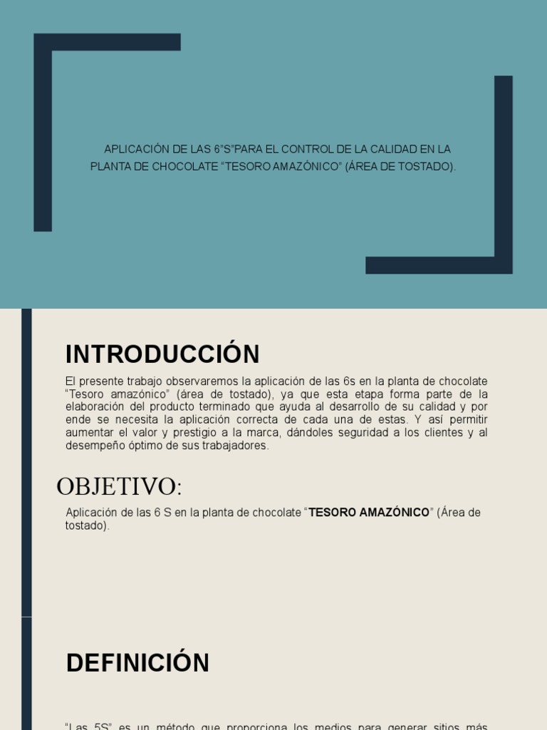 Implementacion de Las 6S | PDF | Producción y fabricación | Business