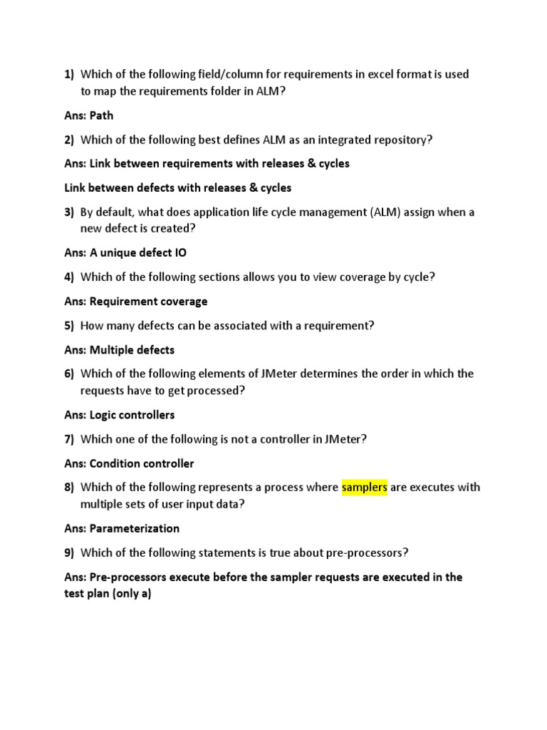 All Mcq's For MCQ 2 | PDF | Software Testing | Selenium (Software) All Mcq's For MCQ 2 | PDF | Software Testing | Selenium (Software)