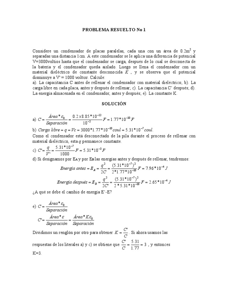 Problema Resuelto No1 | PDF