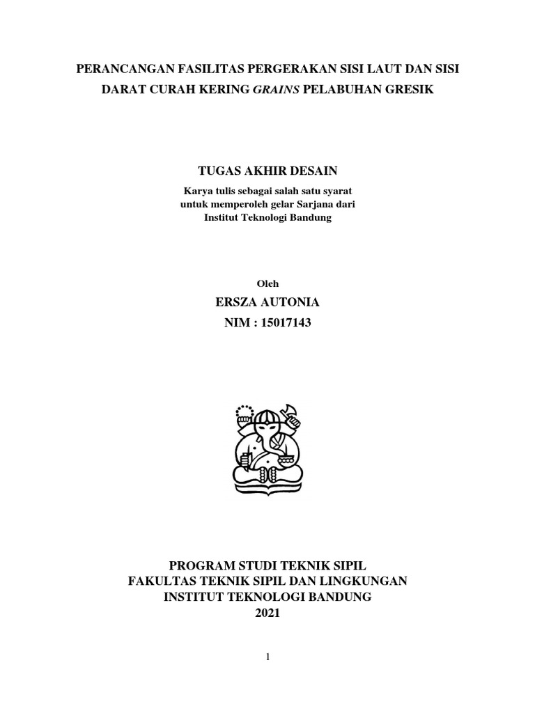 Draft Tugas Akhir Kelompok 21 (KK Transport) | PDF