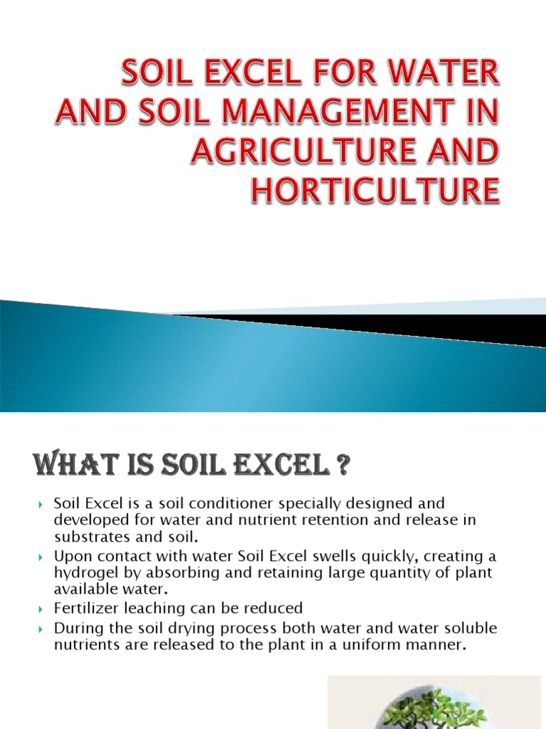 Soil Excel | PDF | Soil | Water