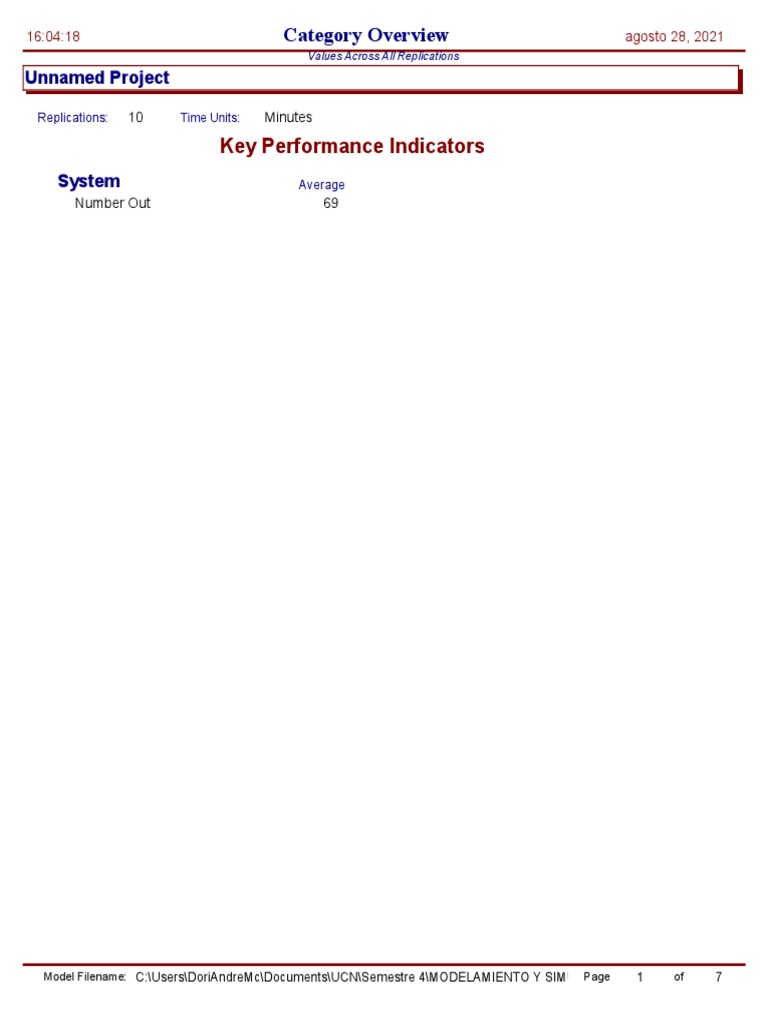 Key Performance Indicators: Category Overview | PDF | Computing | Computer Data