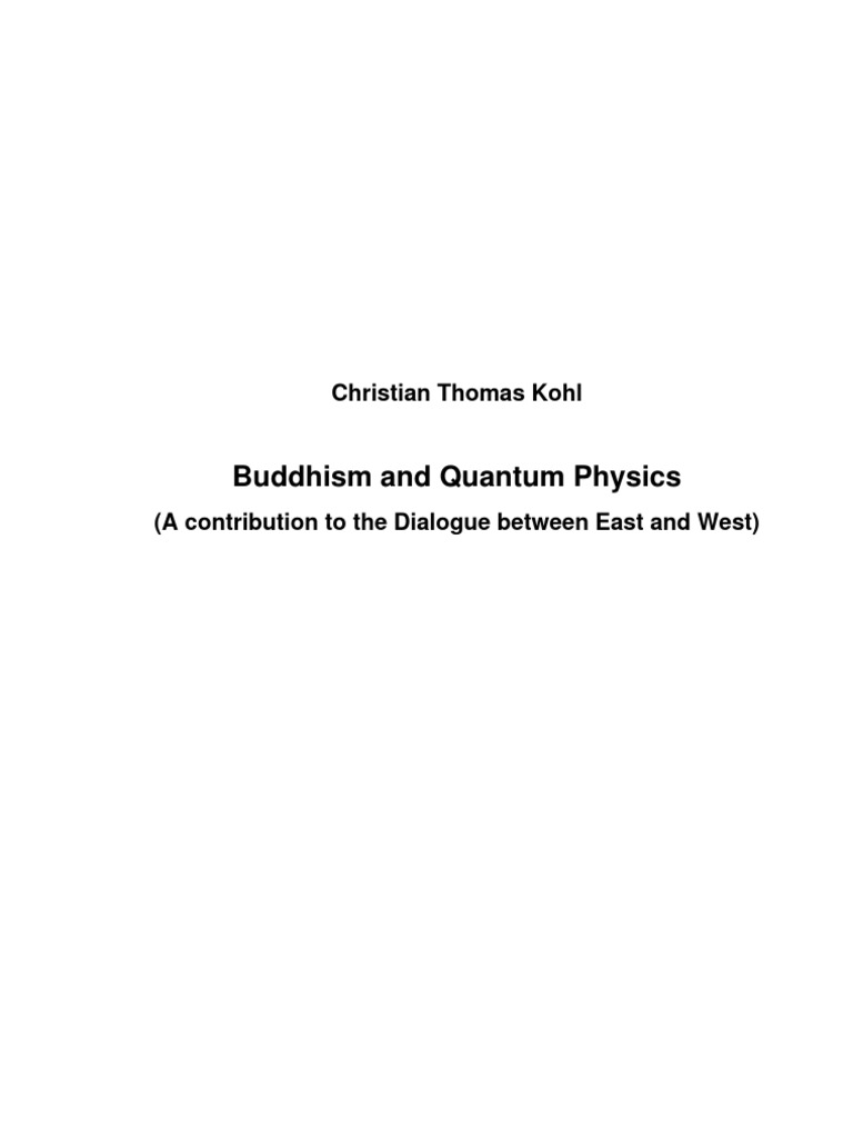 Buddhism and Quantum Physics Insights | PDF | Quark | Elementary Particle