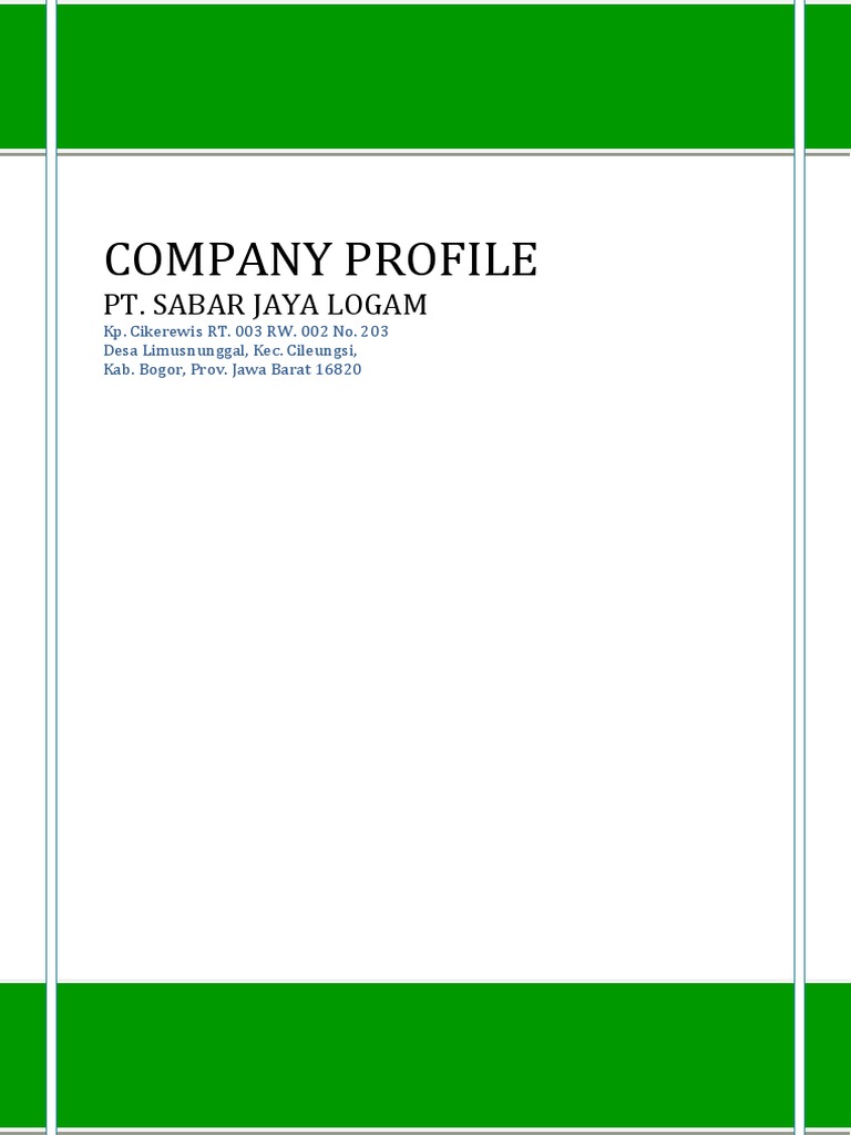 Company Profile SJL - New-2 | PDF