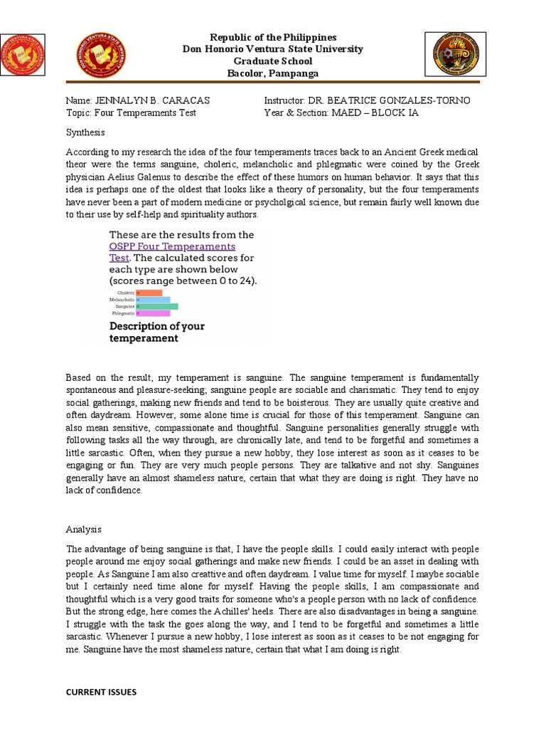 Republic of The Philippines Don Honorio Ventura State University ...