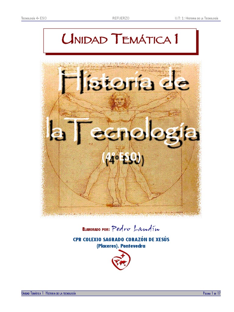 Historia de La Tecnología - 4 ESO | PDF | Imprenta | Neolítico