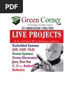 Arm7 - Lpc2148 Embedded Processor Based Projects | PDF | Arm Architecture | Wireless