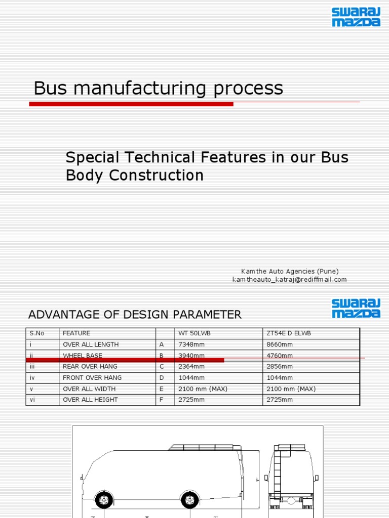 Innovative Bus Manufacturing Process | PDF | Sheet Metal | Welding