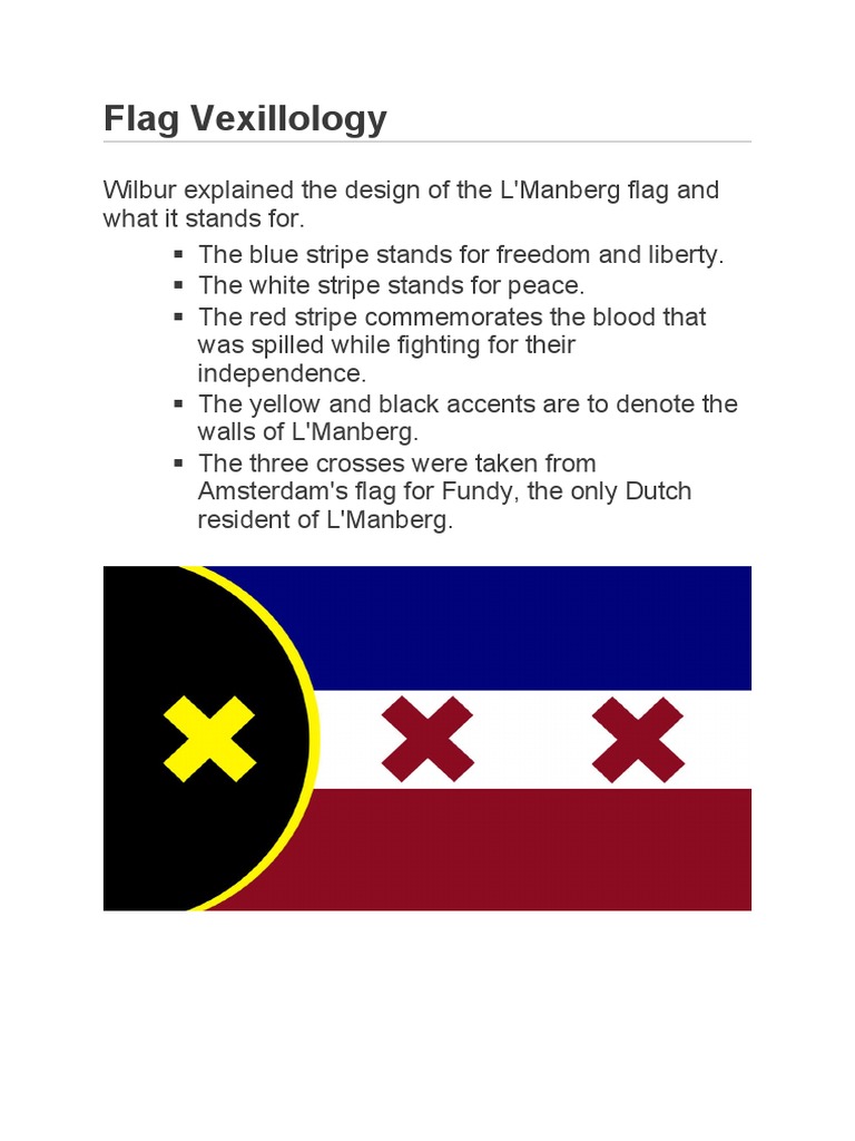 L'Manberg Flag: Symbolism Explained | PDF | History