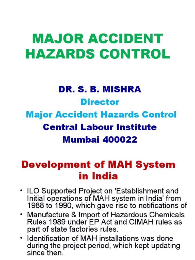 MAHC | PDF | Emergency Management | Dangerous Goods