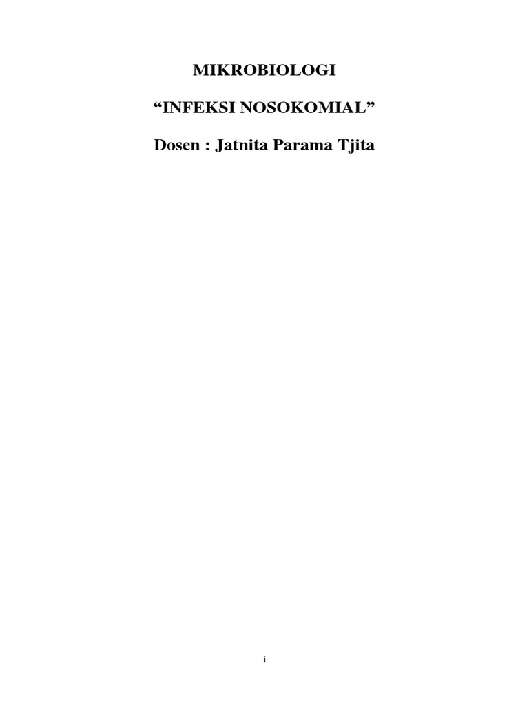 Nosokomial | PDF