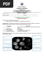Grade 5 Science: Moon Phases Lesson | PDF
