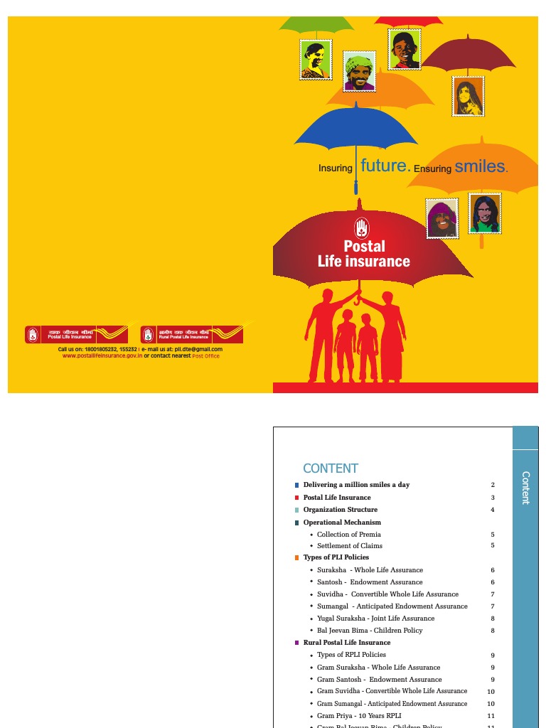 PLI RPLI Booklet | Download Free PDF | Life Insurance | Insurance