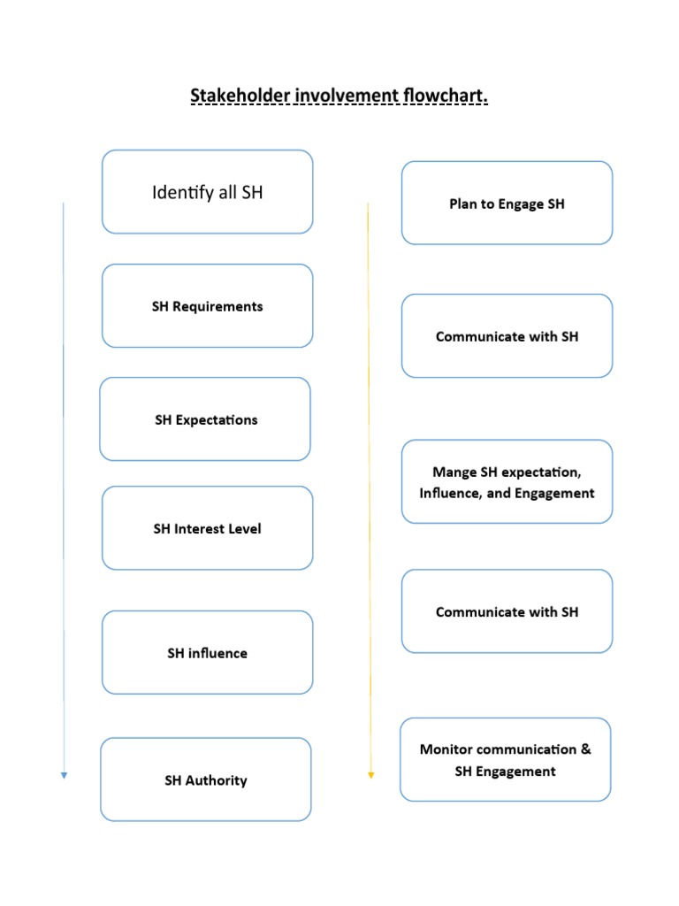 Stakeholder Involvement Flowchart | PDF