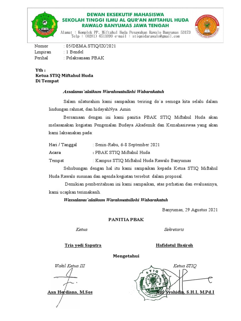 Proposal PBAK Edit | PDF