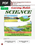 Natural and Man Made Ecosystem | PDF | Ecosystem | Biodiversity