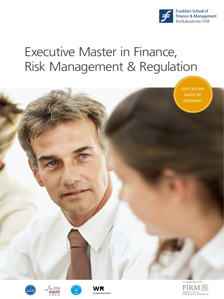 FSFM - Executive Master in Finance, Risk Management & Regulation | PDF ...