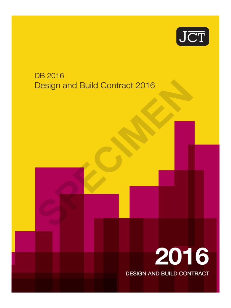 JCT Design and Build Contract | PDF