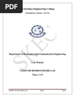 8086 Opcodes Complete Table | PDF