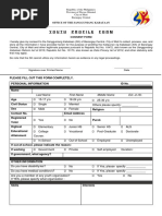 KK Profiling Guidelines and Objectives | PDF | Government