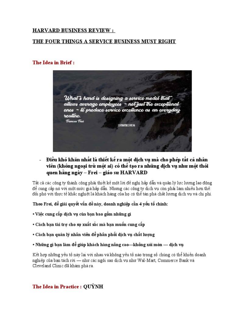 Harvard Business Review | PDF