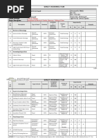 Cable Inspection Check List | PDF | Wire | Electrical Wiring