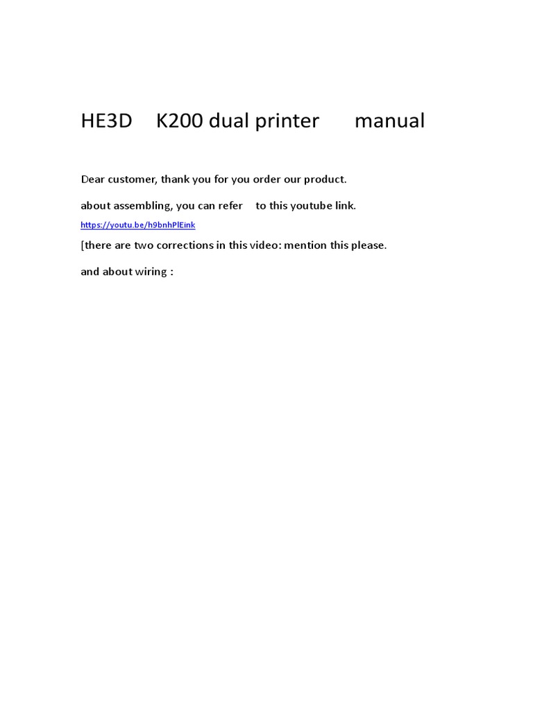 K200 Manual Dual | Download Free PDF | Computing | Computer Engineering