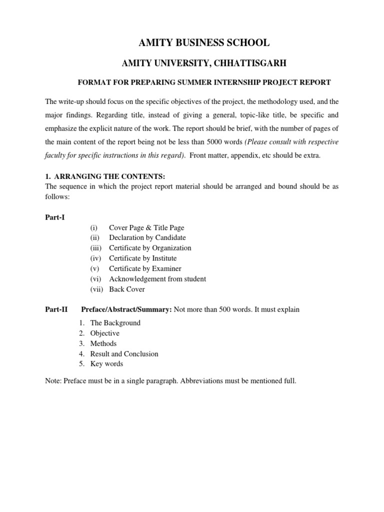 Sip Report Format-2021 | PDF | Table Of Contents | Compressible Flow